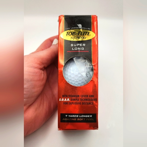 Spalding | Games | Top Flite 300 Super Long Golf Balls Nwt | Poshmark